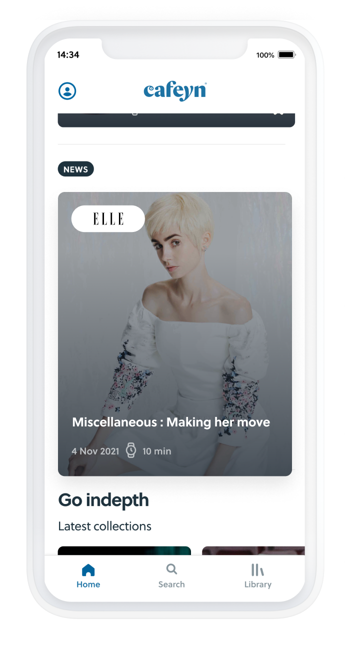 Cafeyn - Subscription to online magazines