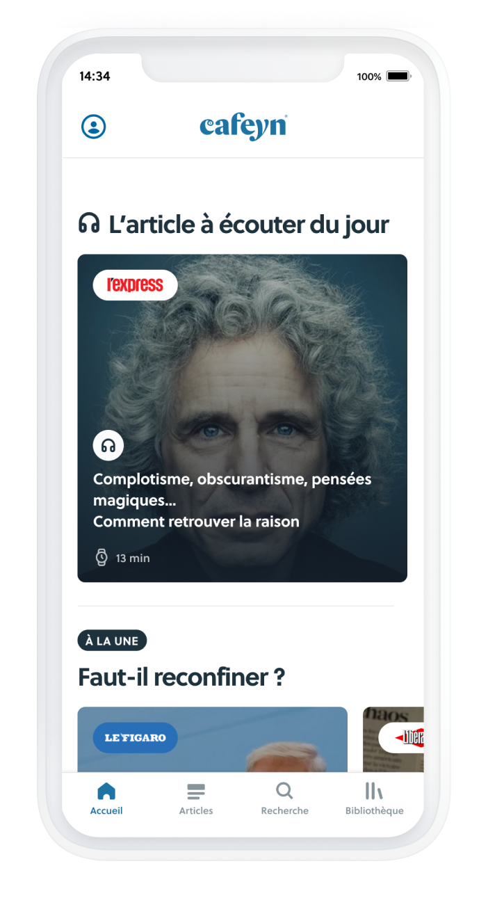 Cafeyn - Abonnement aux magazines en ligne