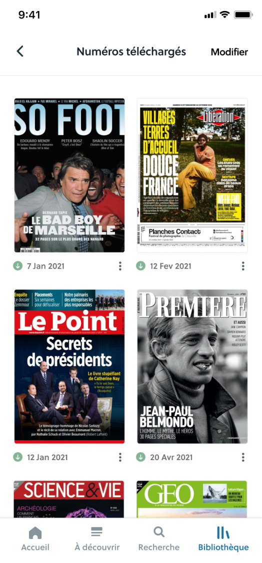 Cafeyn - Abonnement aux magazines en ligne
