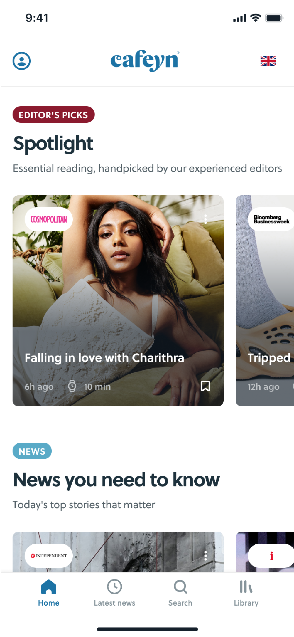 Cafeyn - Subscription to online magazines