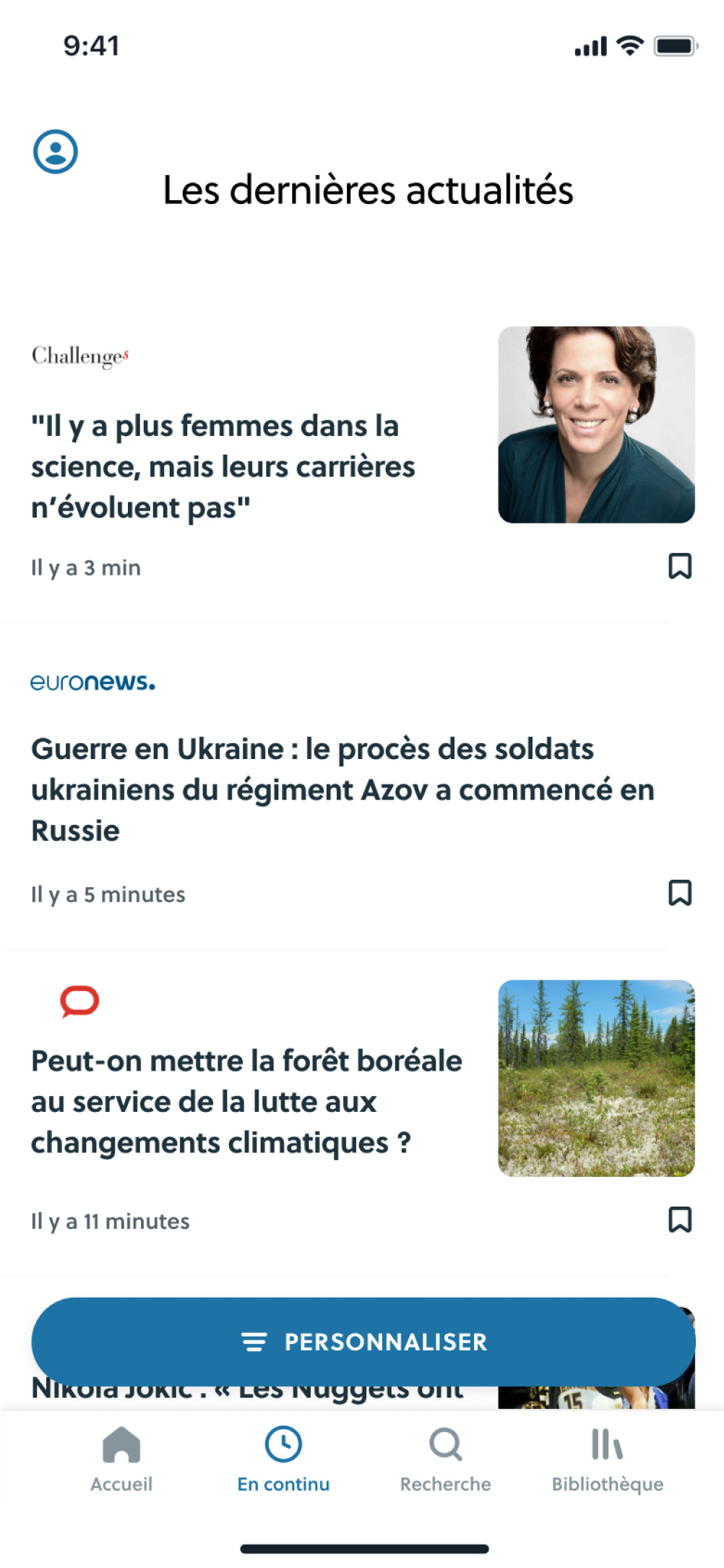 Cafeyn - Abonnement aux magazines en ligne